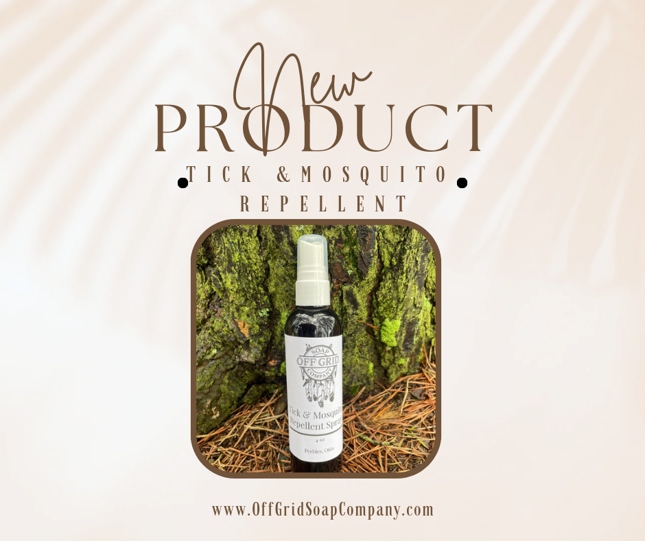 Tick & Mosquito Repellent Spray – Off Grid Soap Company